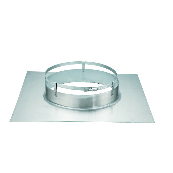 10" Chimney Liner Bottom Plate by ForeverFlex (18"x18")