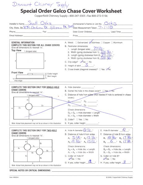 Custom Chimney Parts & Supplies | Discount Chimney Supply